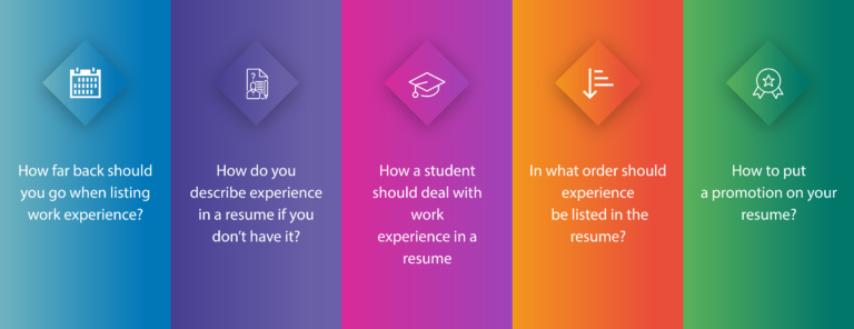 How To Describe Work Experience On Your Resume 2023 CV2You Blog