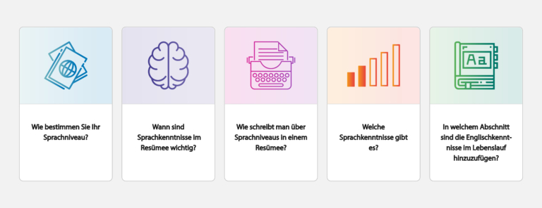 Sprachniveau und kenntnisse im Lebenslauf im Jahr 2023 - CV2You блог